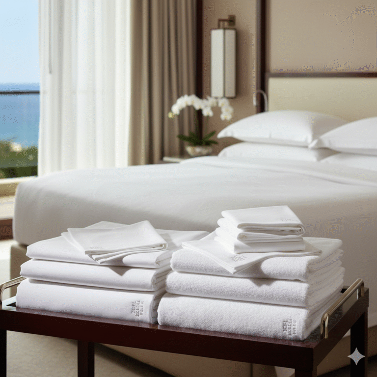 Different Types of Linen Used in Hotels – Complete Guide